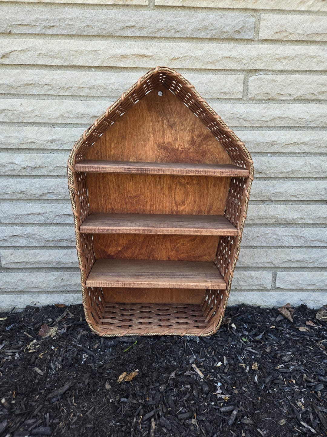 Nautical Boat Shelf - Small Country Handmade Nautical Boat Basket Shelf ...