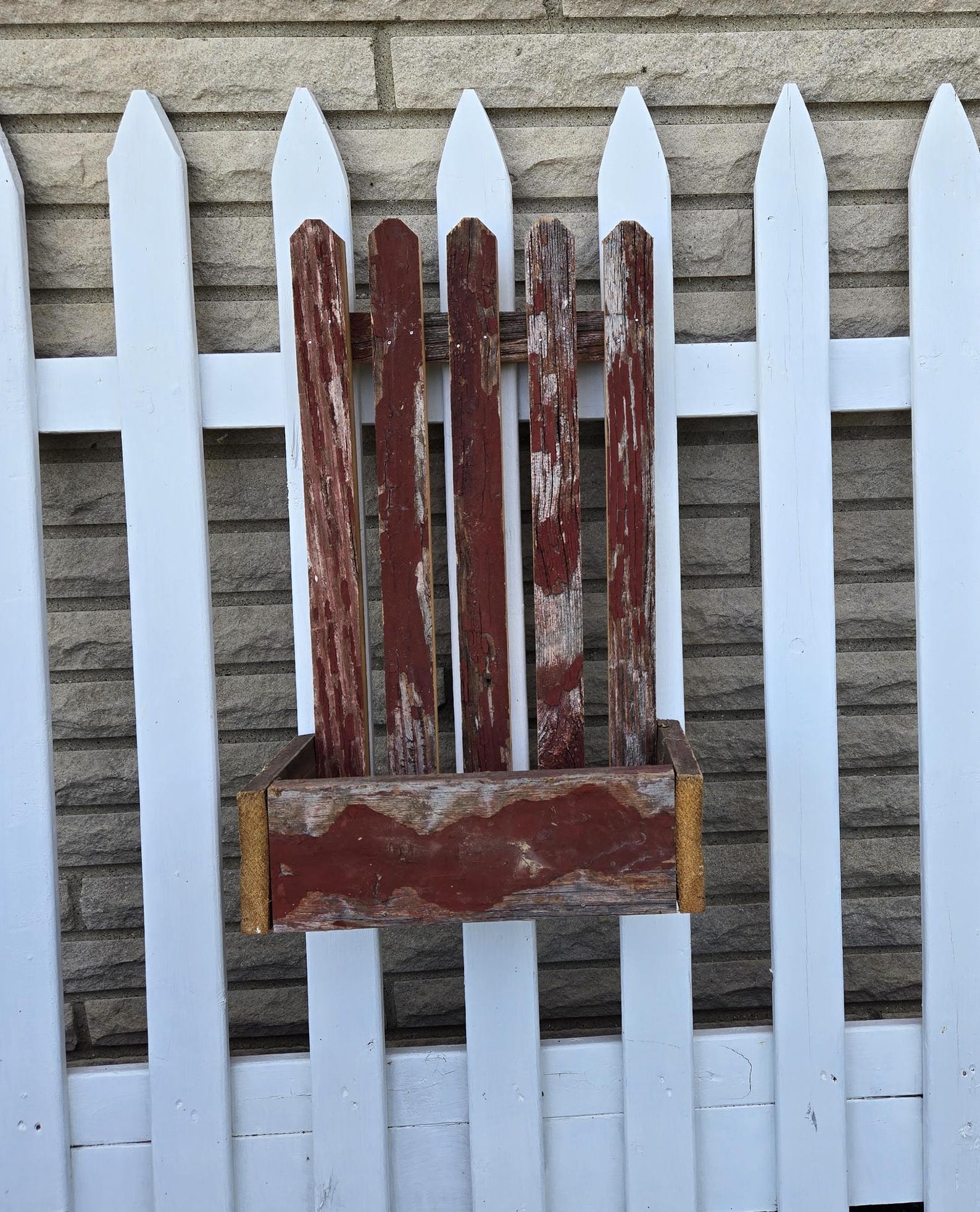Amish Country Collectible Handmade Home and Garden Barn Wood Picket ...
