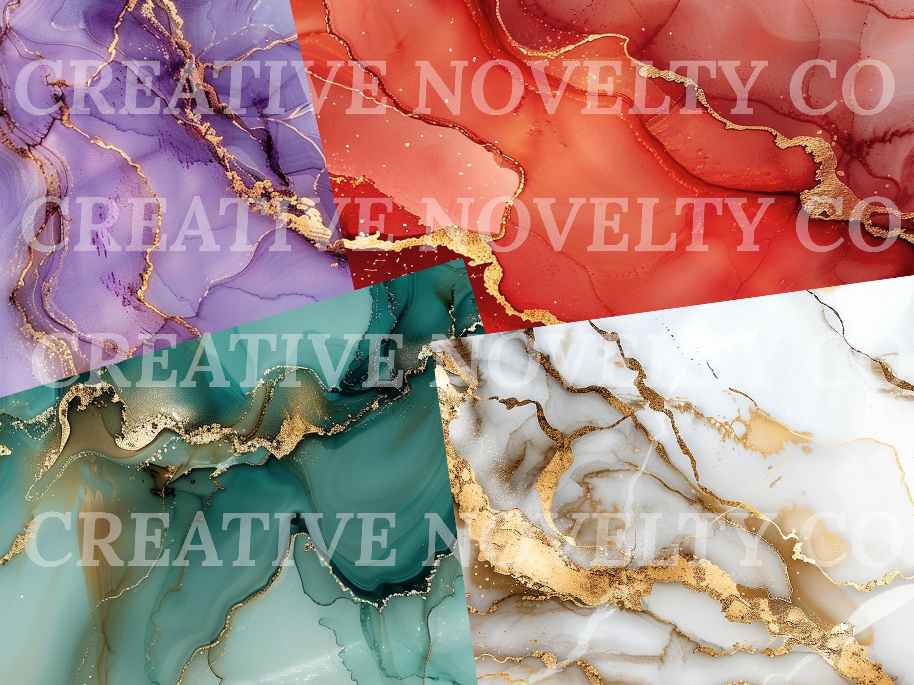 Marble Digital Paper, Digital Marble, Gold Marble Textures, Marble ...