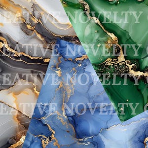 Marble Digital Paper, Digital Marble, Gold Marble Textures, Marble ...