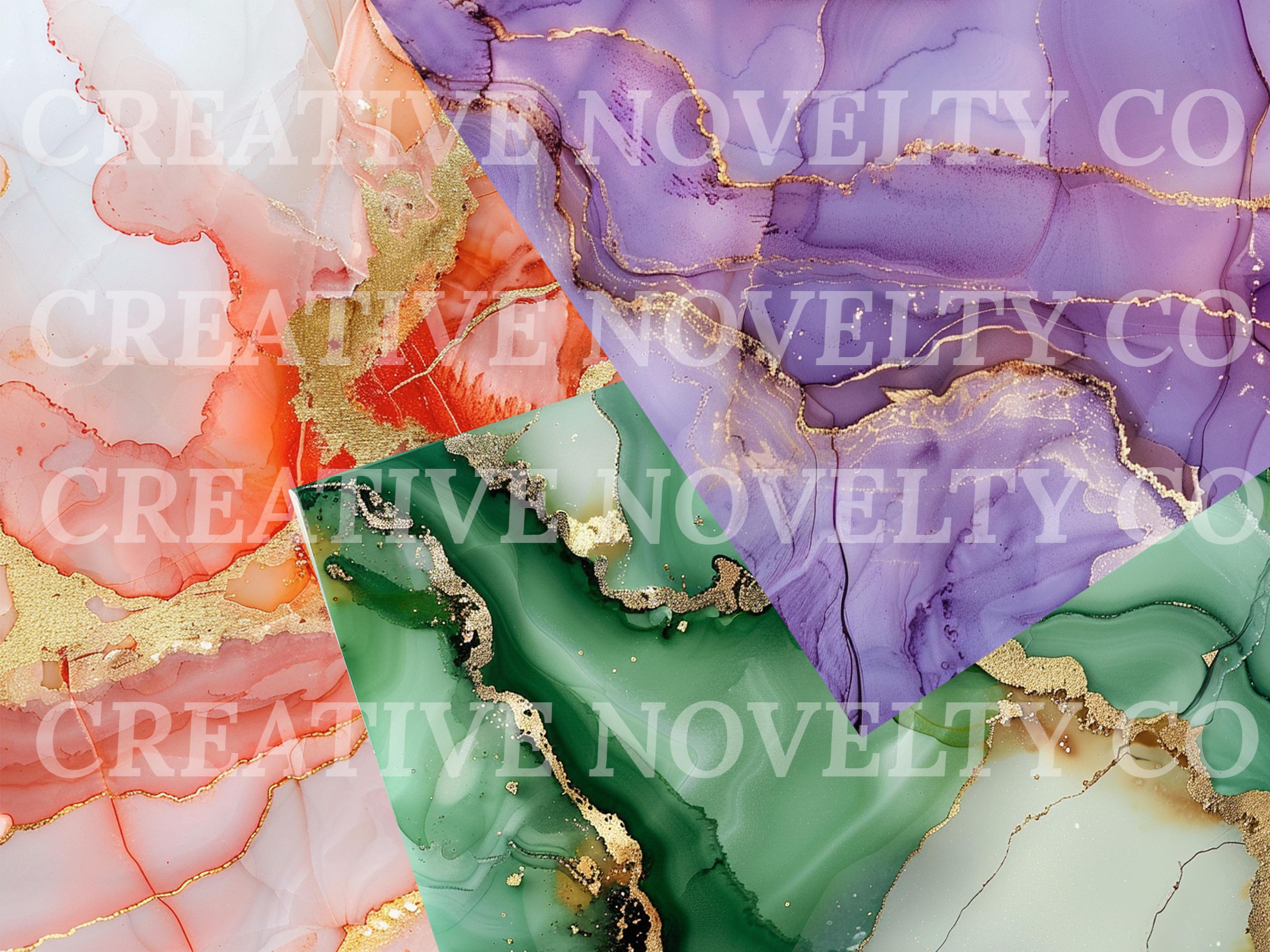 Marble Digital Paper, Digital Marble, Gold Marble Textures, Marble ...