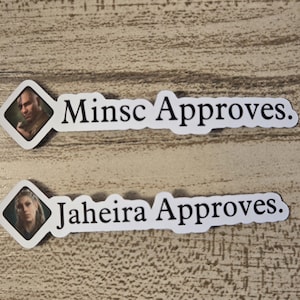 Baldur's Gate 3 Companions Approval Sticker! | Bg3 Stickers ...