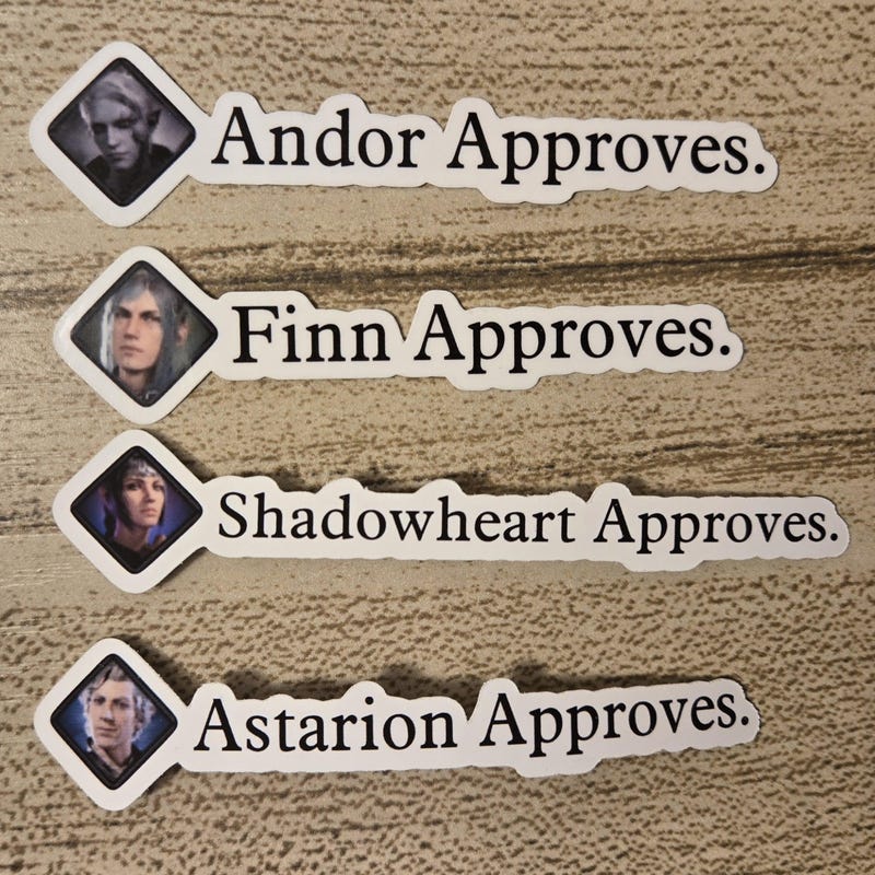 Custom Bg3 Stickers - Etsy