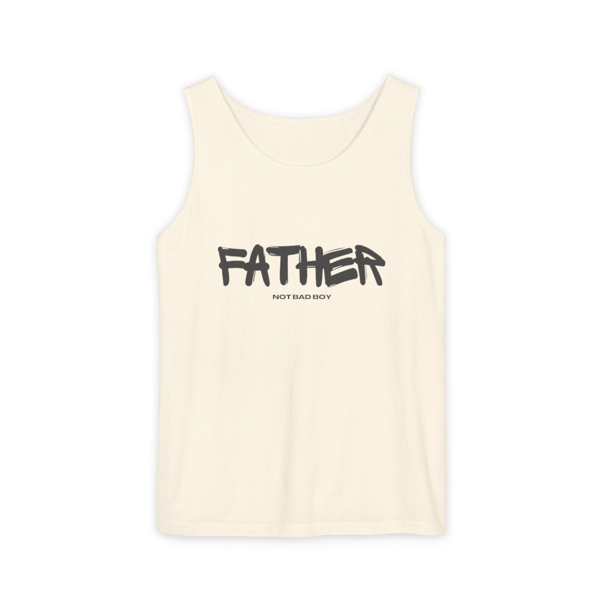 Father's Day Garment-dyed Tank Top - Etsy