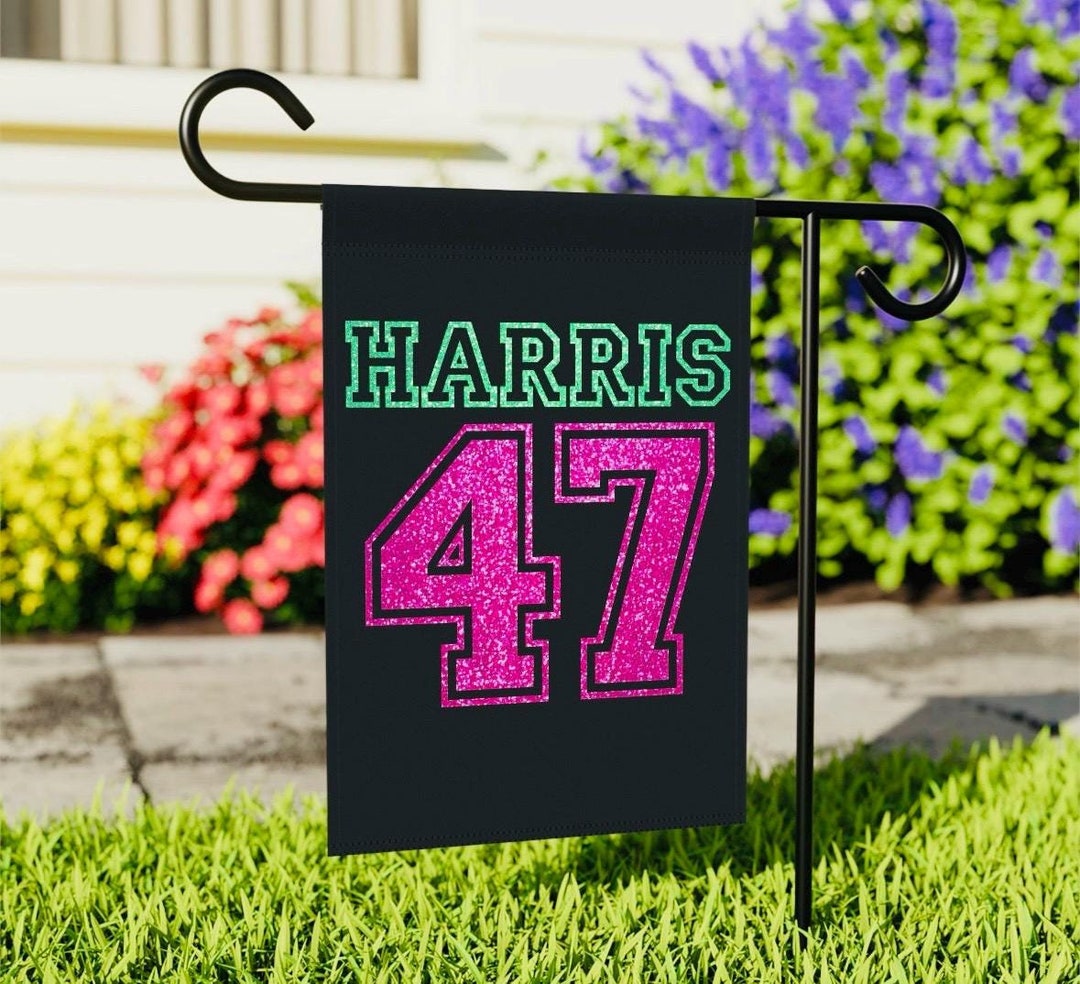 Harris Walz 2024 Election Sign, Garden Banner, Harris Walz Sign, Kamala ...