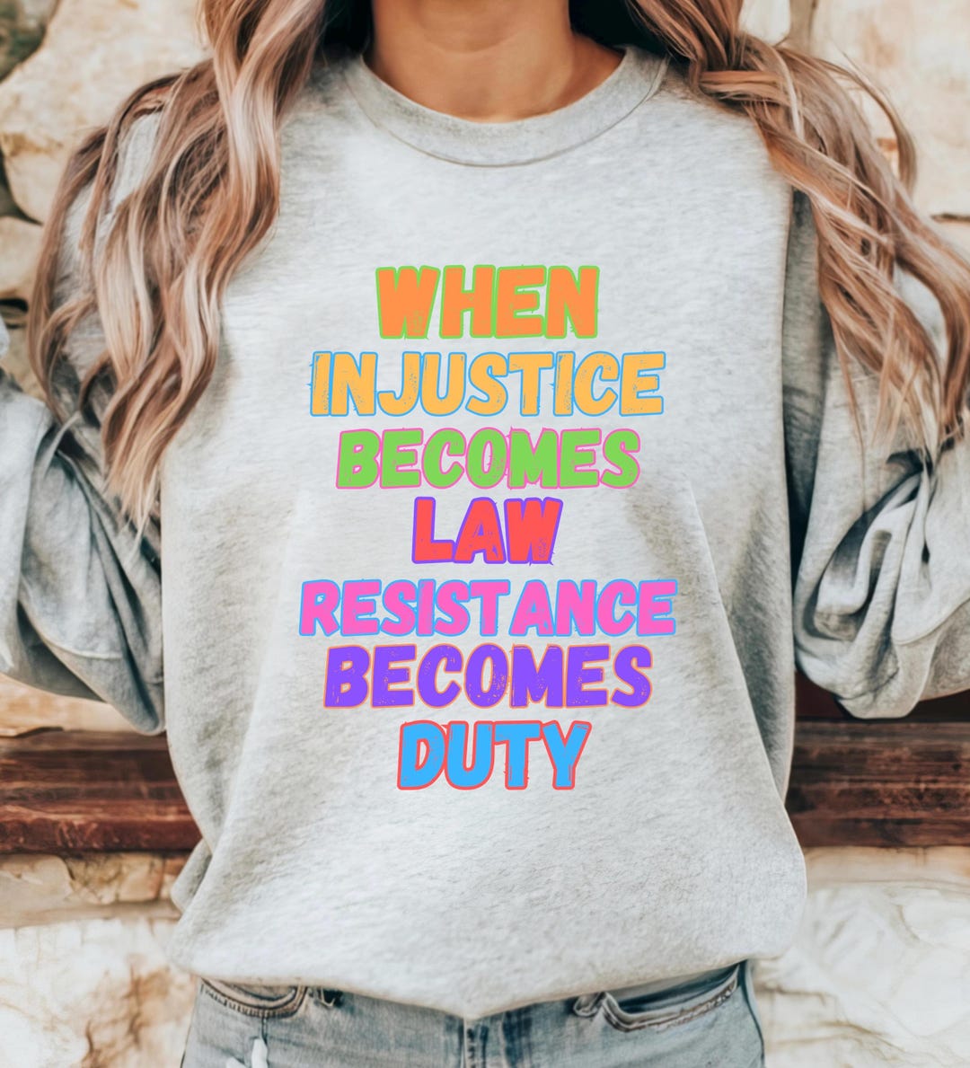 Resistance Sweatshirt, Save Democracy Anti Trump Dictator, Rights ...