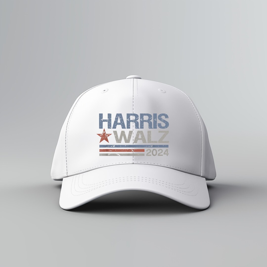 Harris Walz Hat 2024 Election Hat, Kamala Harris, Tim Walz, Vote Blue ...