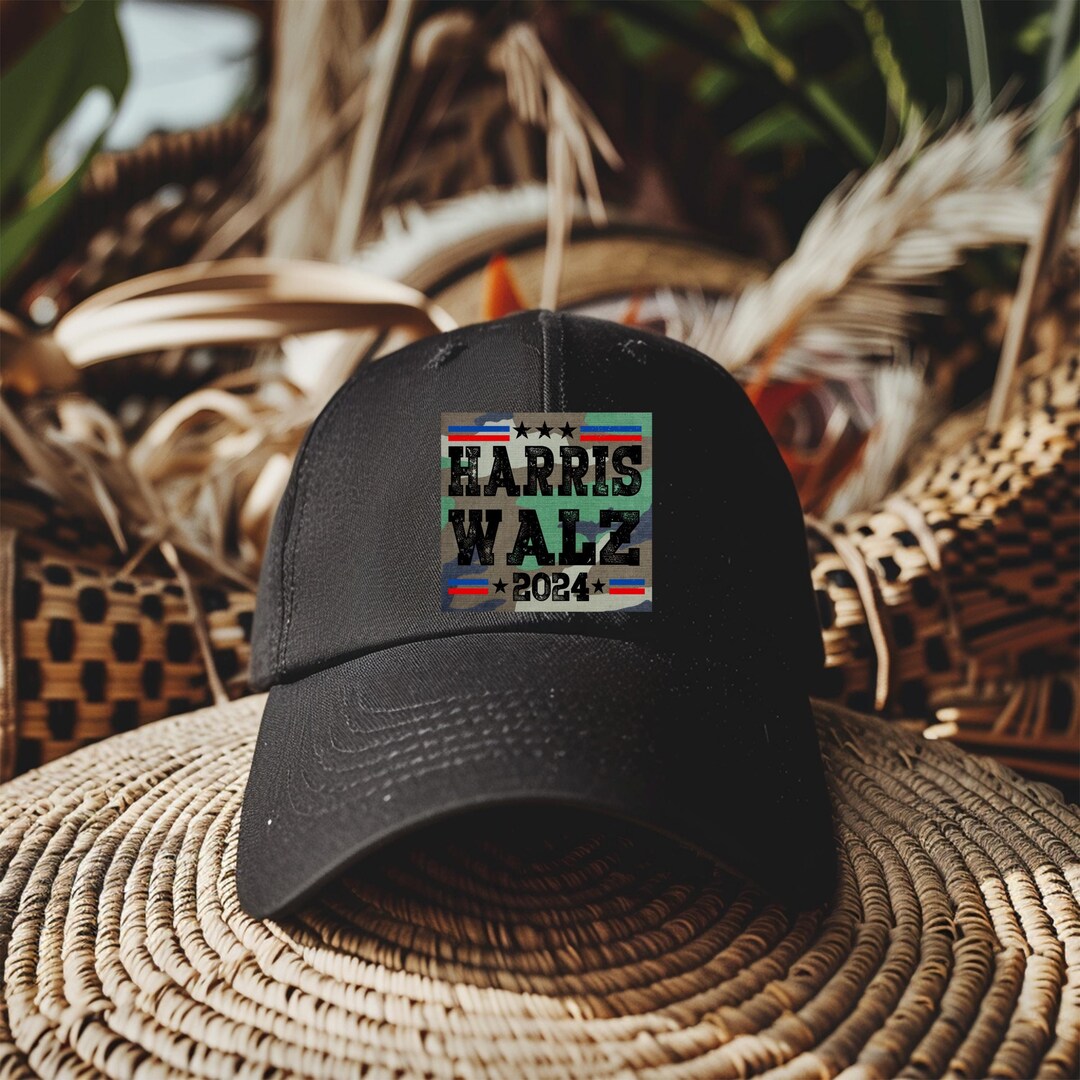 Harris Walz Hat, 2024 Election Hat, Kamala Harris, Tim Walz, Vote Blue ...
