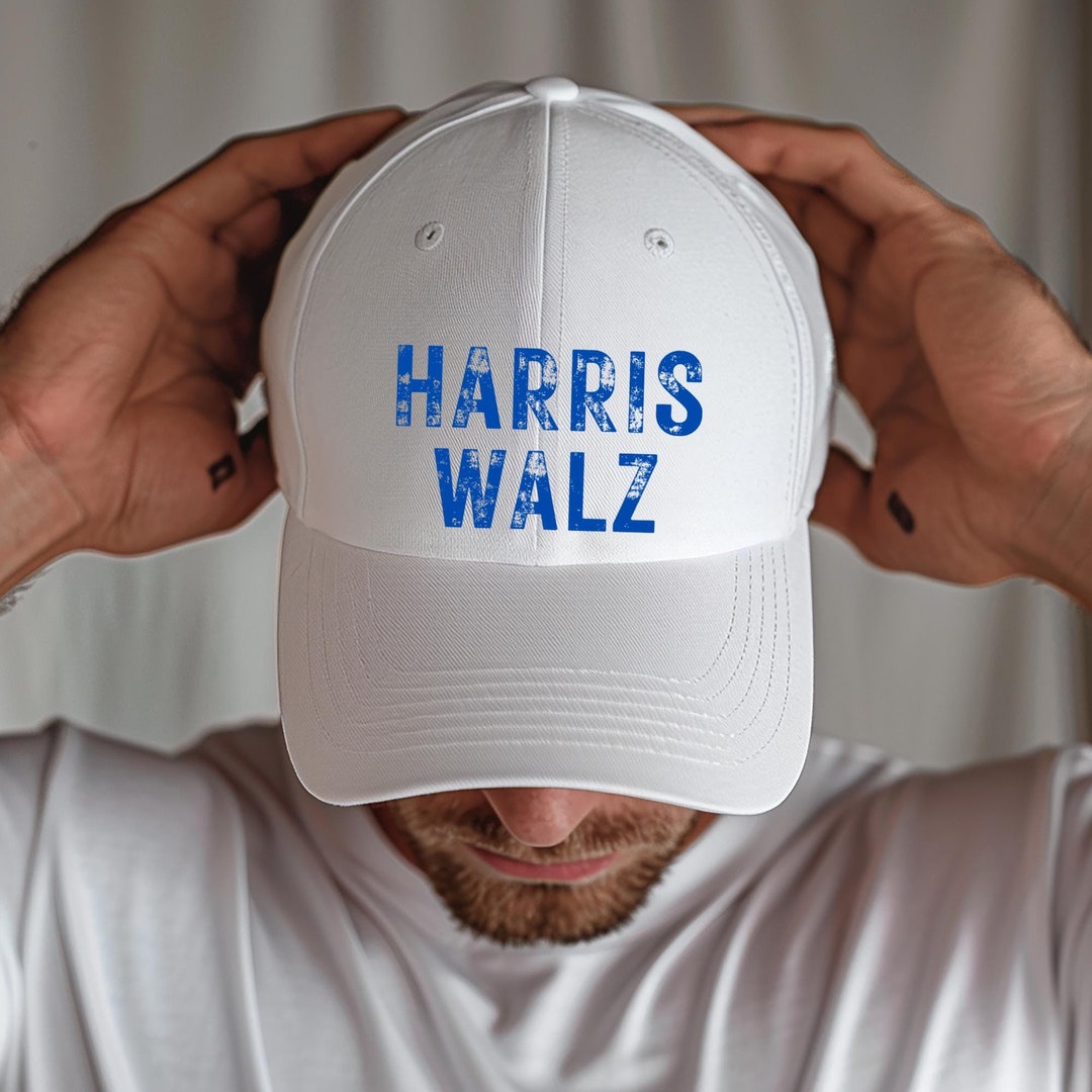 Harris Walz Hat, Kamala Harris Low Profile Baseball Cap, Tim Walz Hat ...