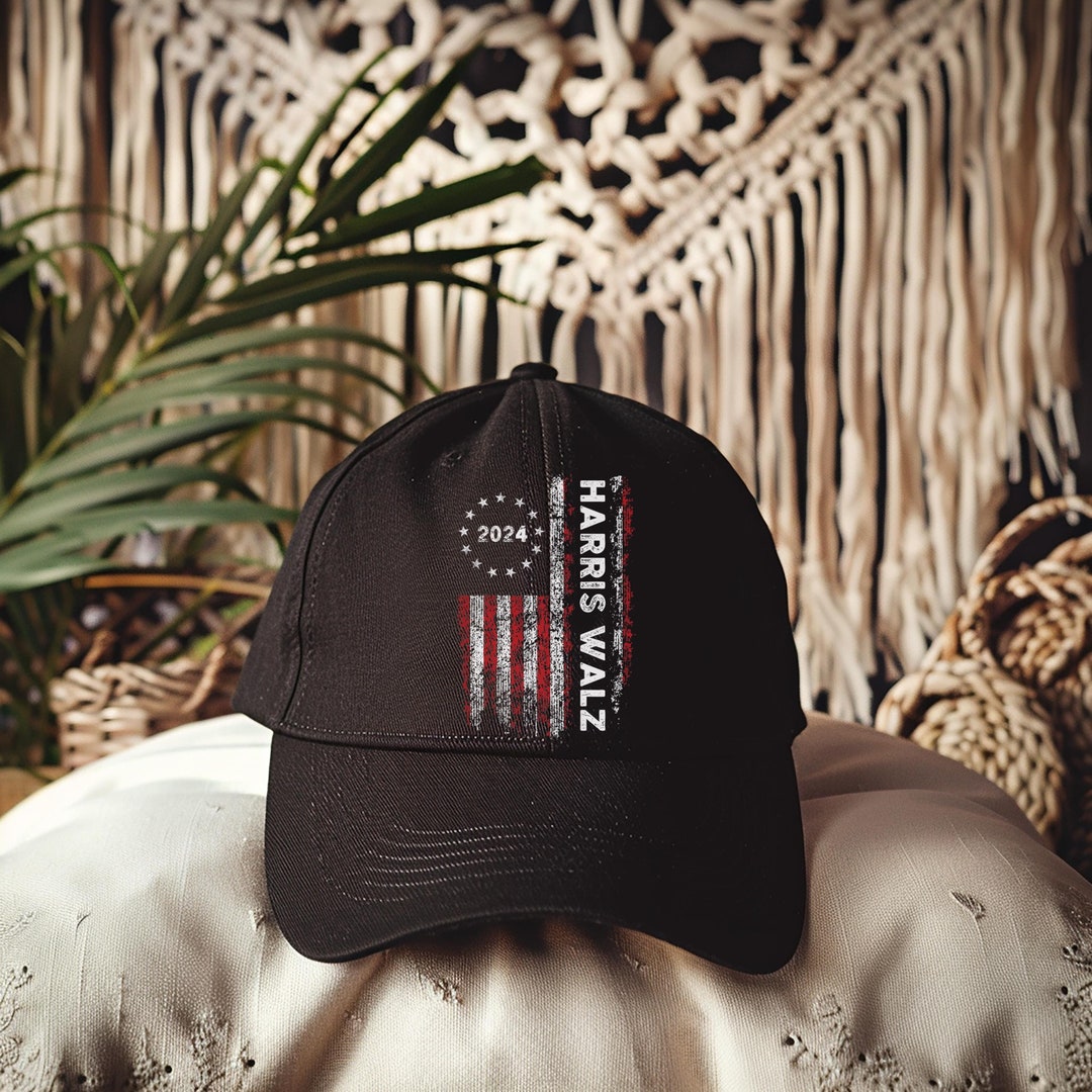 Harris Walz 2024 Election Hat, Kamala Harris, Tim Walz, Vote Blue, Gift ...