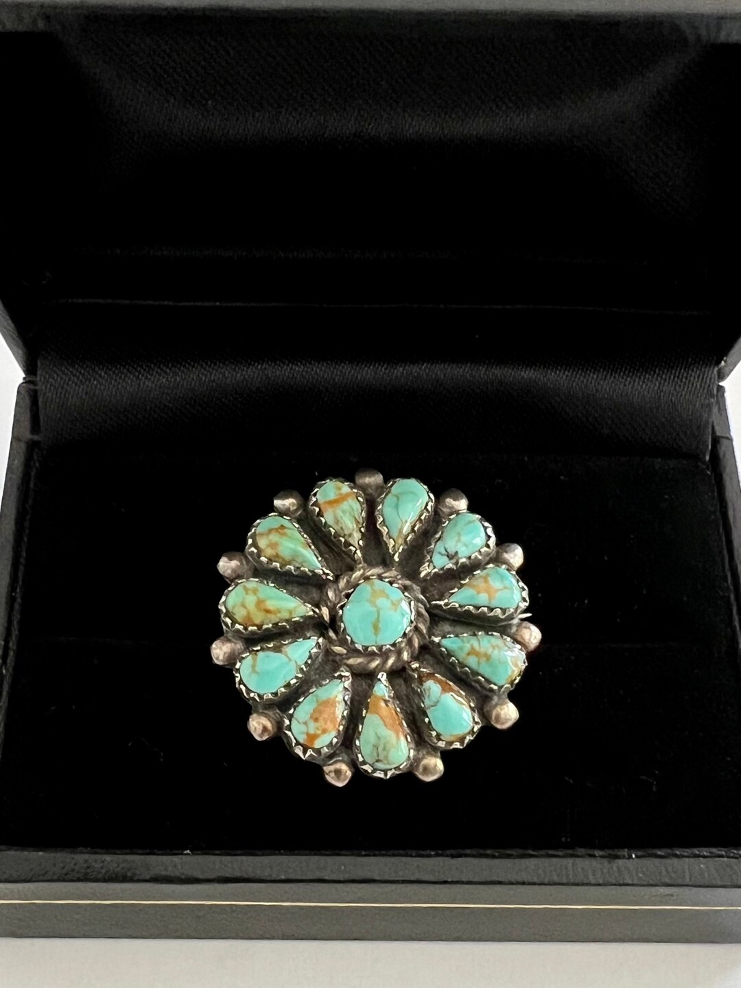1960s Turquoise Navajo Brooch - Etsy