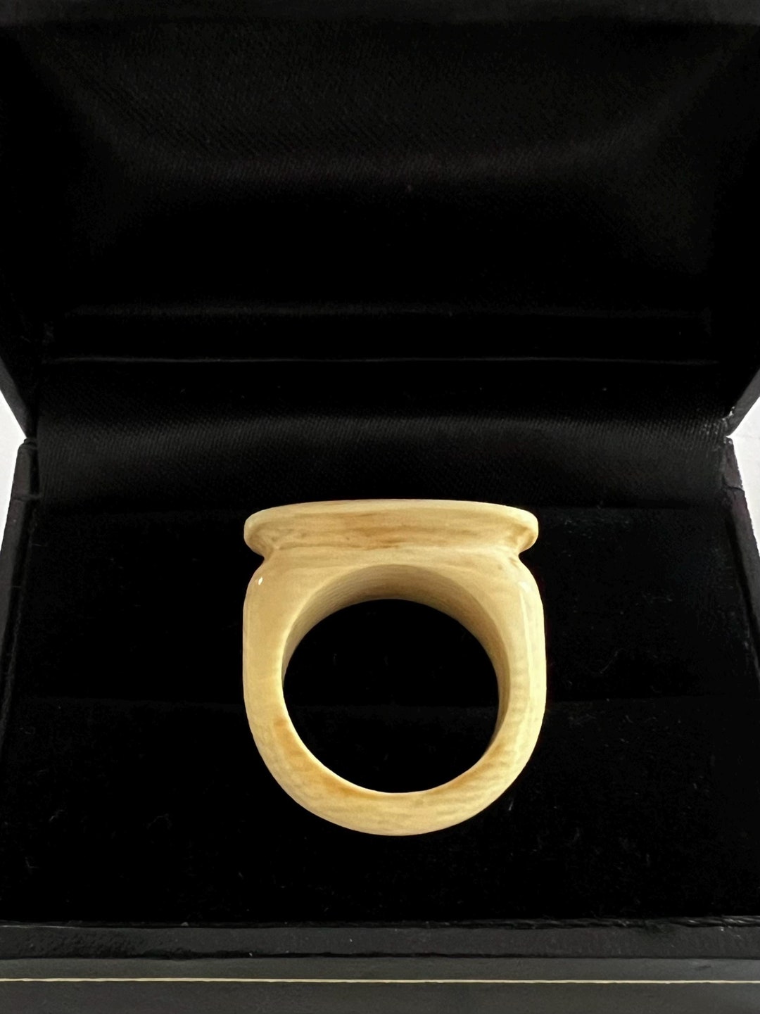 Vintage Bone Ring - Etsy