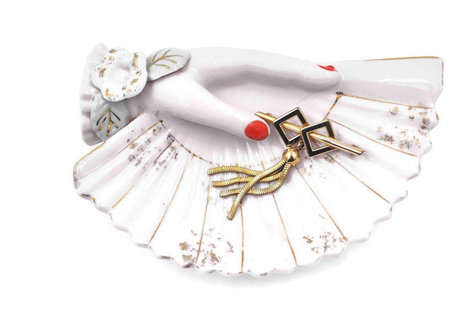 Vintage Forstner 12K Gold Filled Bar Pin Tassel Brooch Pin - Double ...