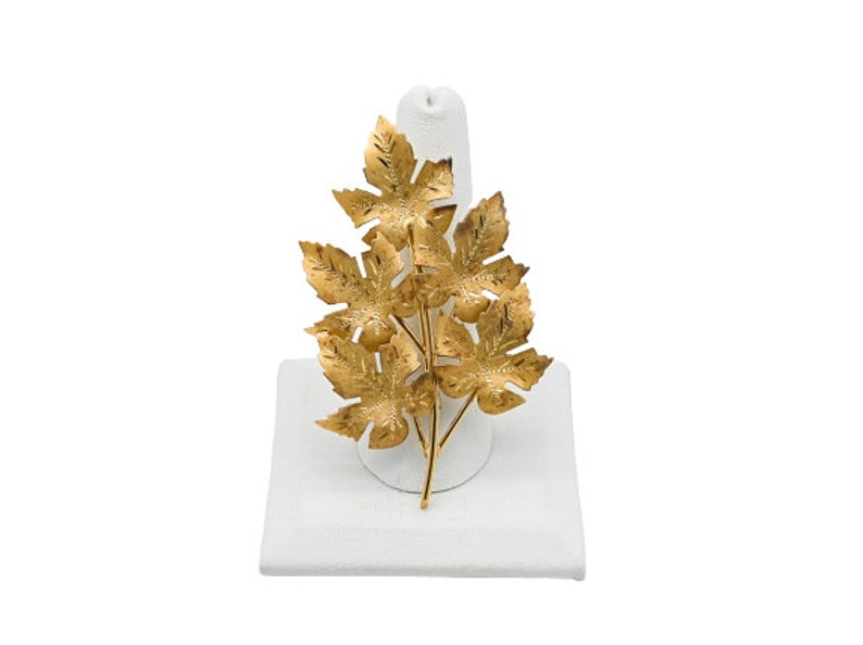 Vintage Charles Reis Co. 12K Yellow Gold Filled Maple Leaf - Etsy