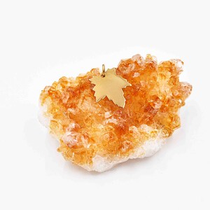 Vintage Elco 12K Yellow Gold Filled Maple Leaf Bracelet Charm | Etsy