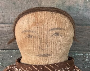 Folk Art Doll | Etsy