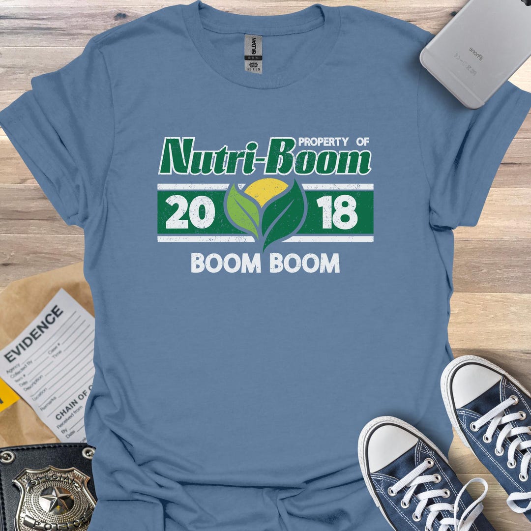 Nutriboom Shirt, Boom Boom Tee, Nutri-boom T-shirt, TV Sitcom Quotes T ...