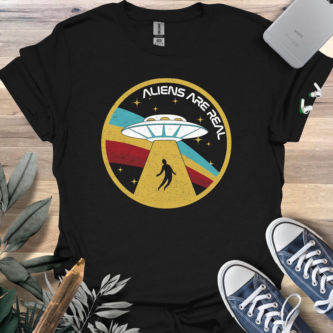 Get in Loser Alien Abduction Tee, Flying Saucer Shirt, Retro Ufo Tshirt ...