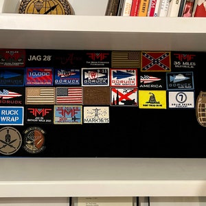 12 X 24 Velcro Patch Display Board for Military/tactical/unit/shoulder ...