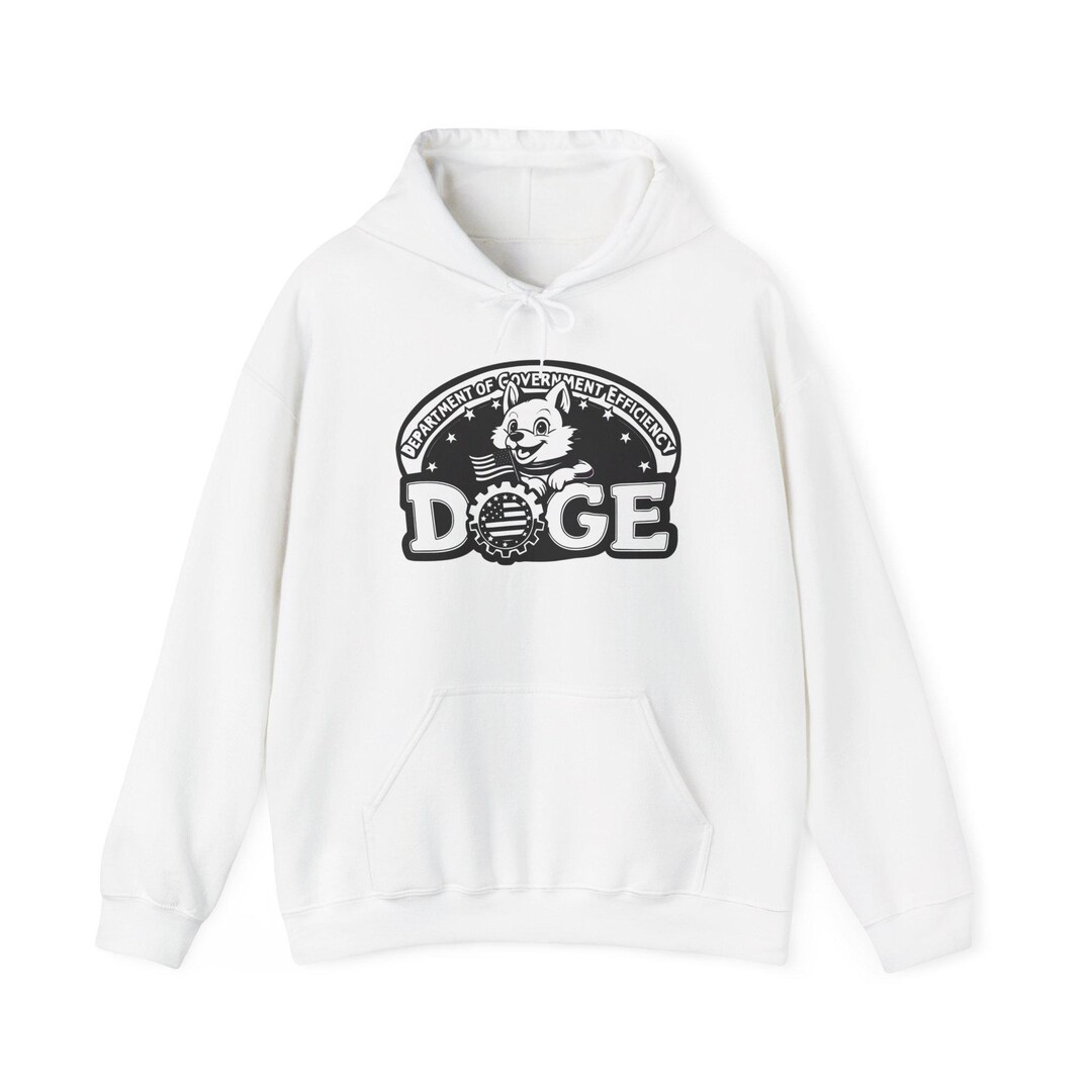 Doge Government Efforts Hoodie | Funny Unisex Sweatshirt, Meme Apparel ...