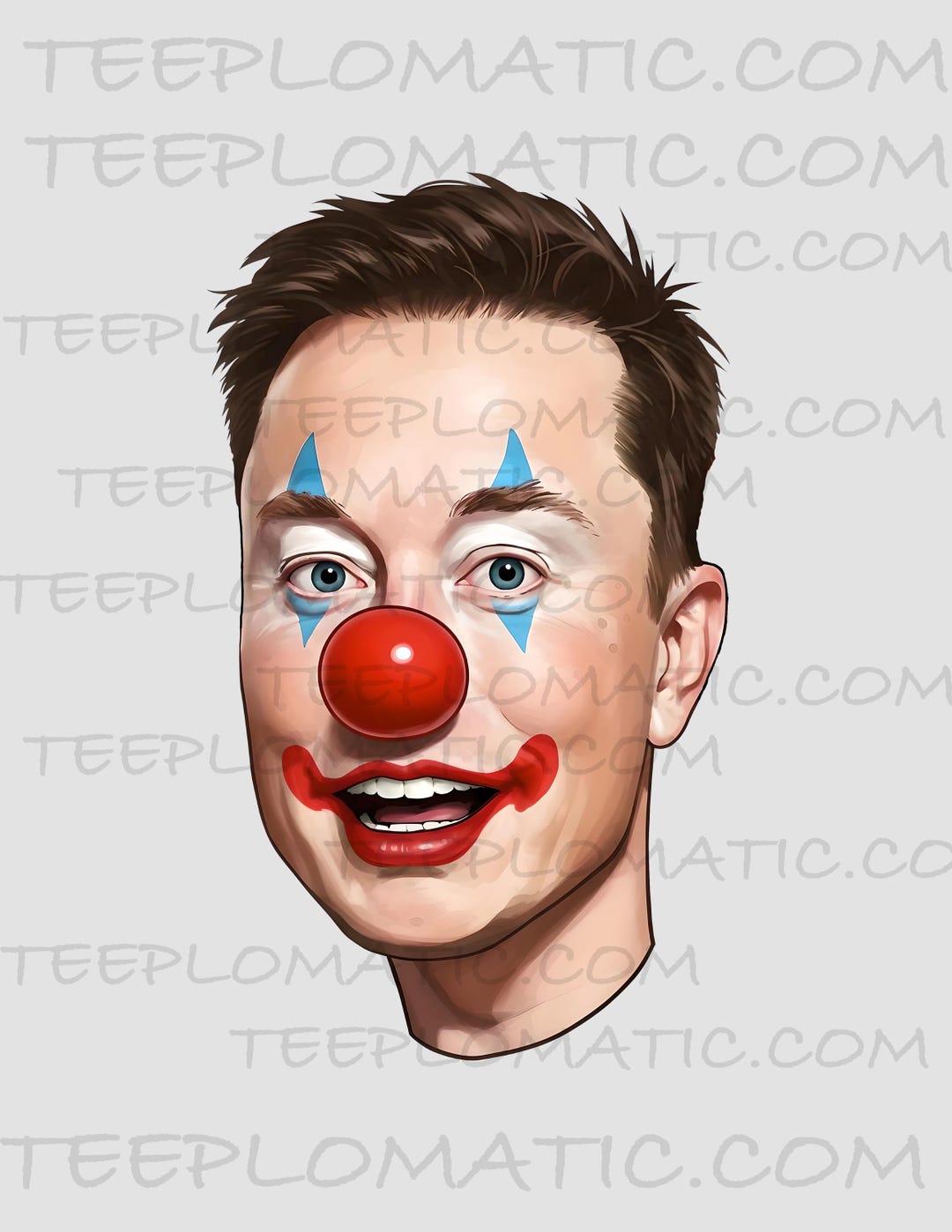 Elon Musk Clown - Digital PNG Download - Etsy