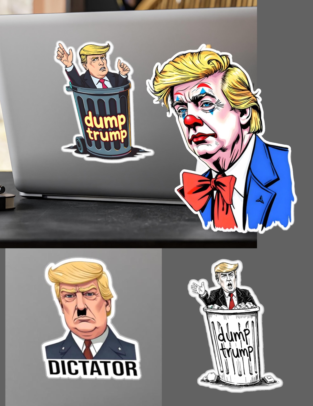 Anti-trump Vinyl Stickers - Etsy