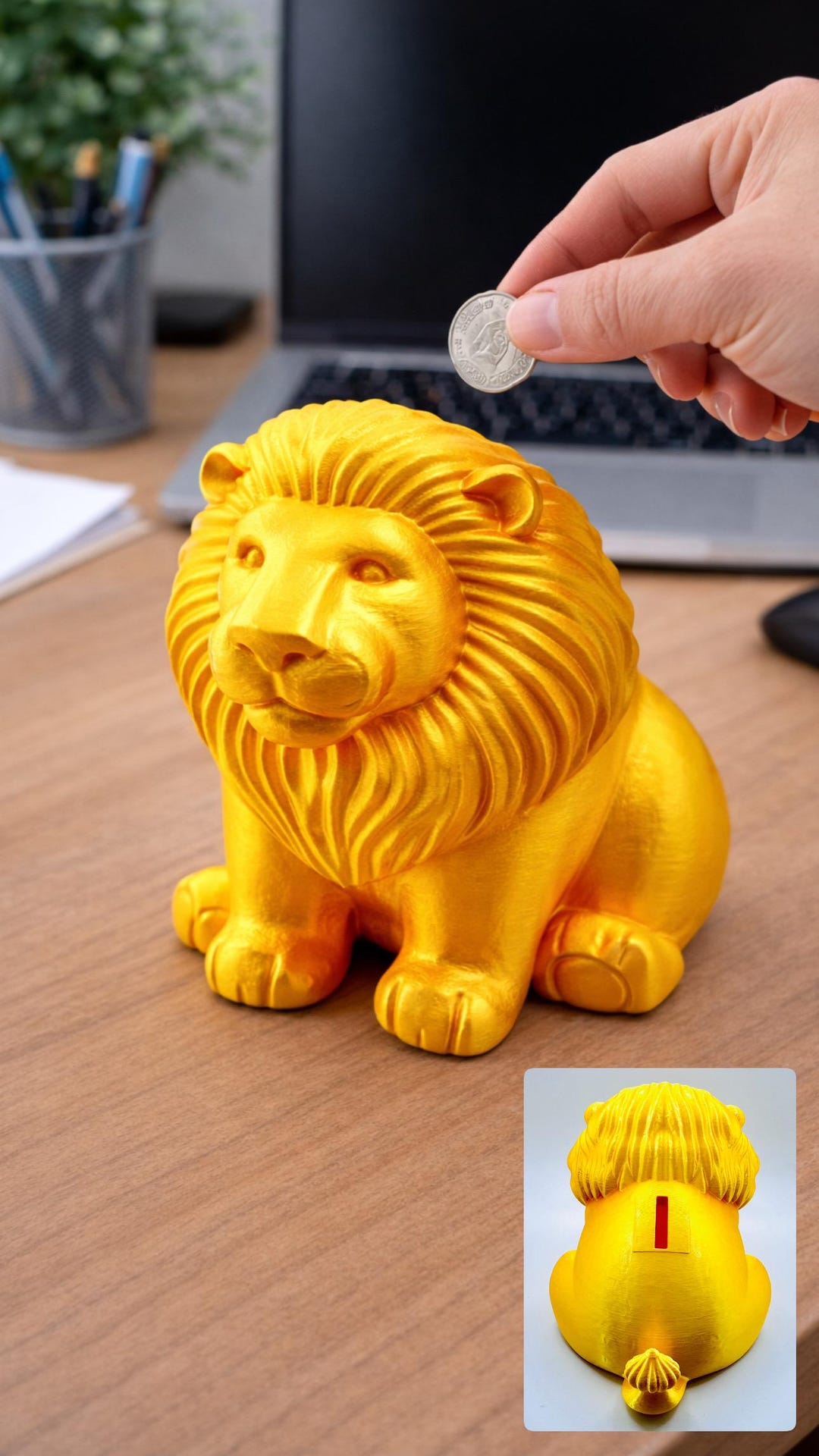 Lion Bank | Themed Piggy Bank - Etsy