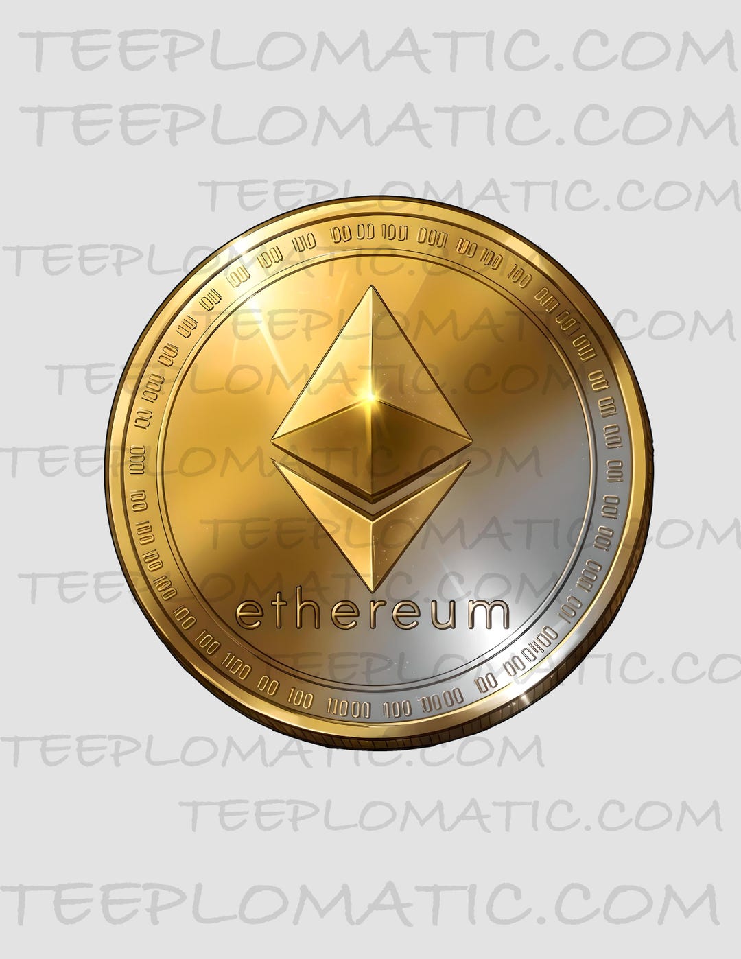 ETH COIN I - Digital PNG Download - Etsy