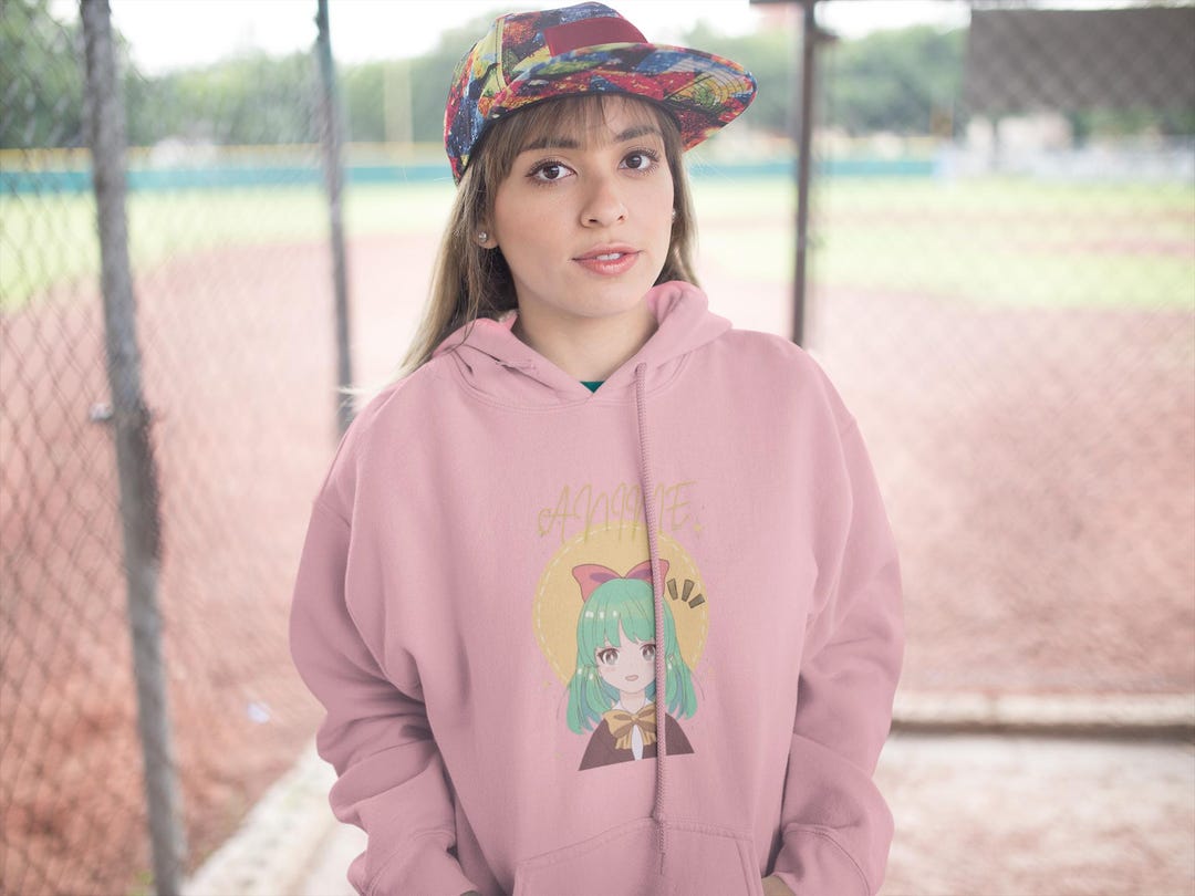 Chibi Warrior: Kawaii Anime Girl Hoodie - Etsy
