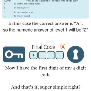 Digital Escape Room Worksheet - A4 Printable Interactive Assignment ...