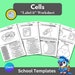 Digital Plant and Animal Cell Labeling Sheet Eukaryotic and Prokaryotic ...