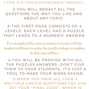 Digital Escape Room Worksheet: A4 Printable Puzzle Game (canva Editable ...