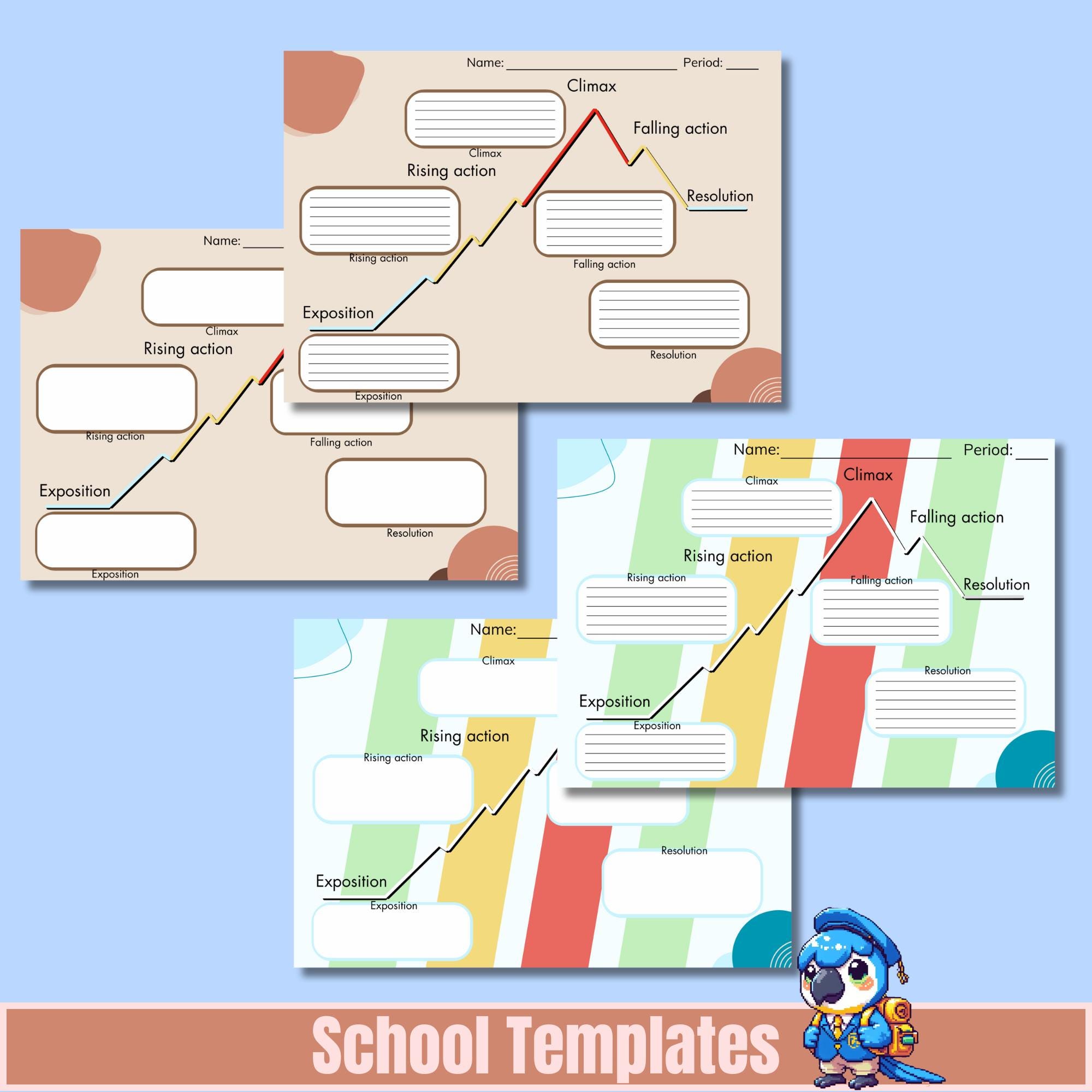 Digital Plot Summary - Printable Reading Test Preparation Guide - A4 ...