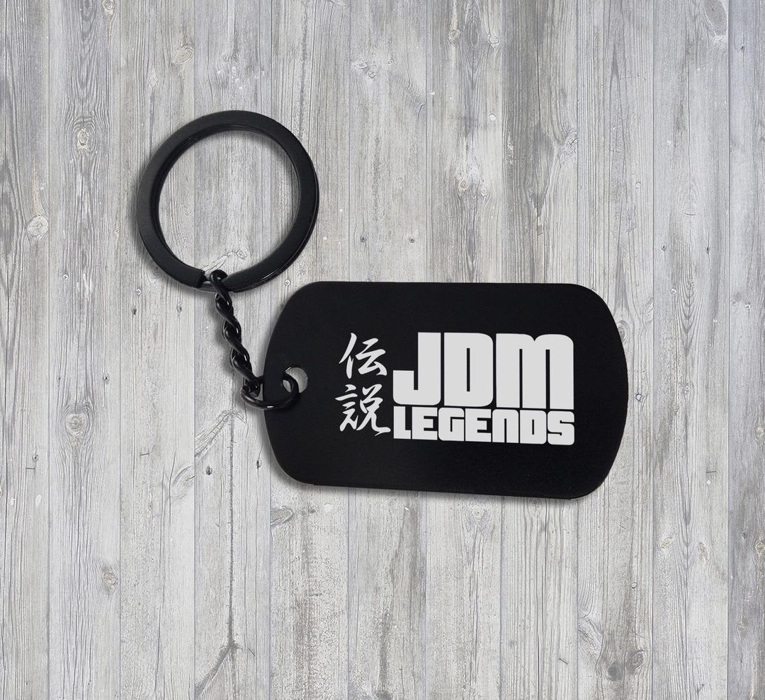 JDM Legends Steel Keychain: Japanese Car Auto Gift - Etsy