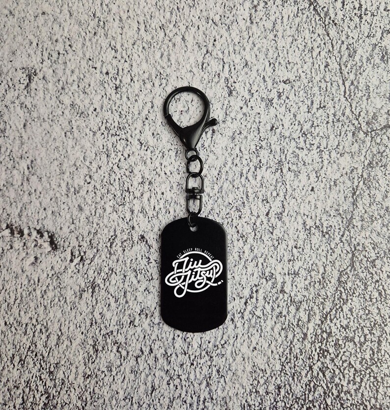 Eat Sleep Roll, Repeat Jiu Jitsu BJJ Chaveiro Chaveiro Presente ...