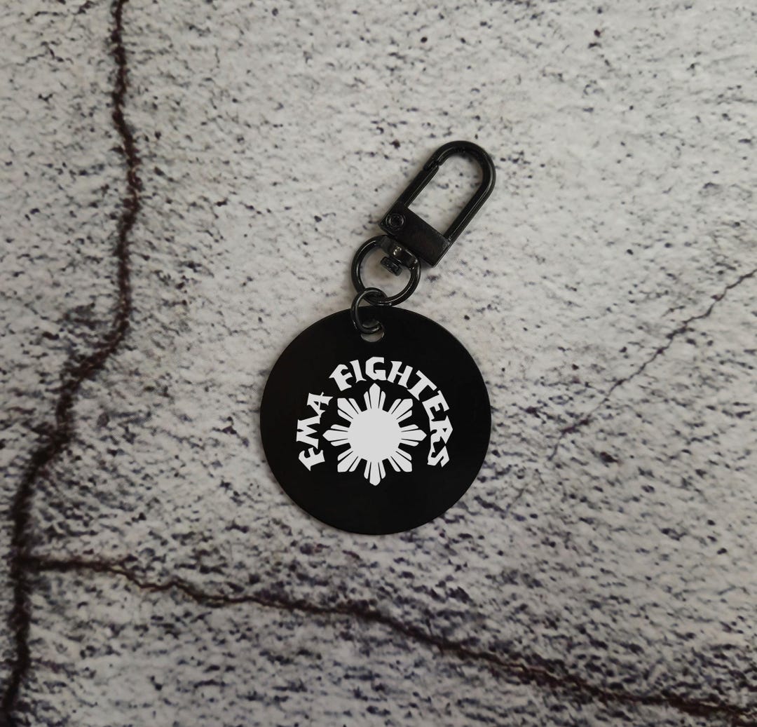 Filipino Martial Art FMA Fighters MMA Keyring Tag Keyholder ...
