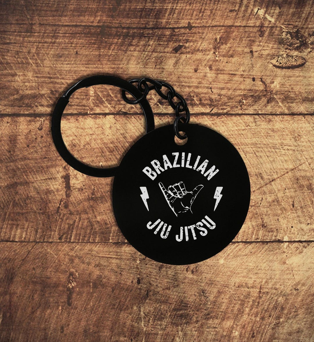 BJJ Keychain, Brazilian Jiu Jitsu Rules, Personalized Steel Tag - Etsy