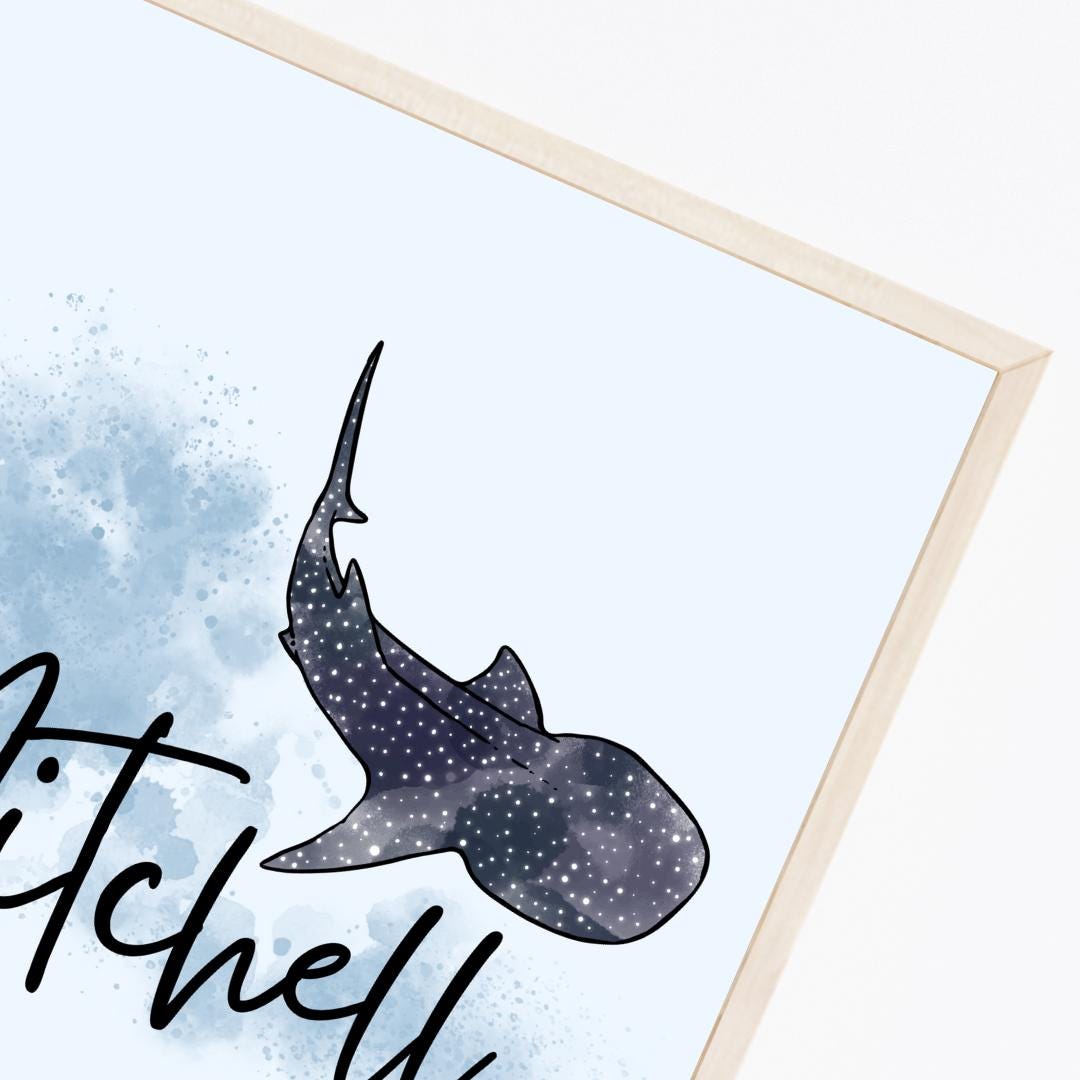 Mitchell Personalized Name Art Baby Boy Nursery Decor Name Meaning ...