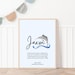 Jaxon Name Meaning Printable Art | Personalized Nursery Decor | Name ...