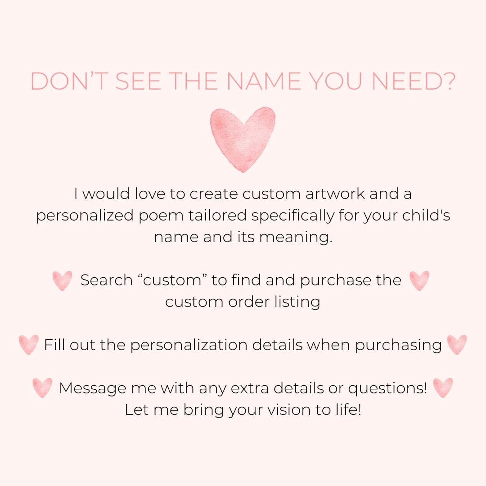 Hailey, Baby Name Meaning Wall Art, Personalized Nursery Decor, Name ...