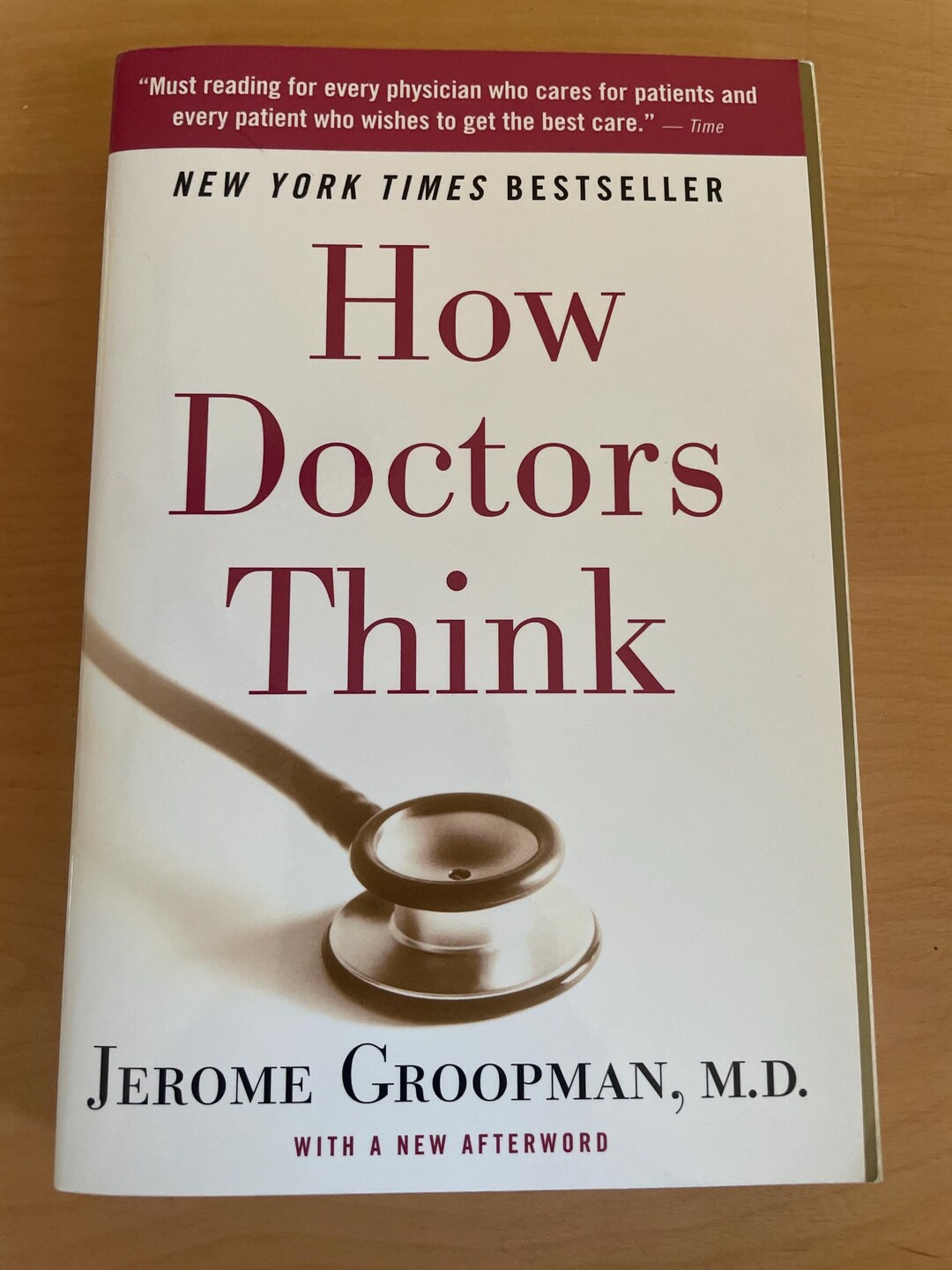 Jerome Groopman, How Doctors Think, Book - Etsy