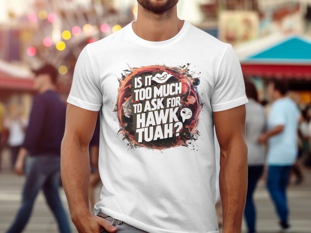 Hawk Tuah T-shirt, Graphic Tees, Casual Wear, Unique Design T-shirt ...