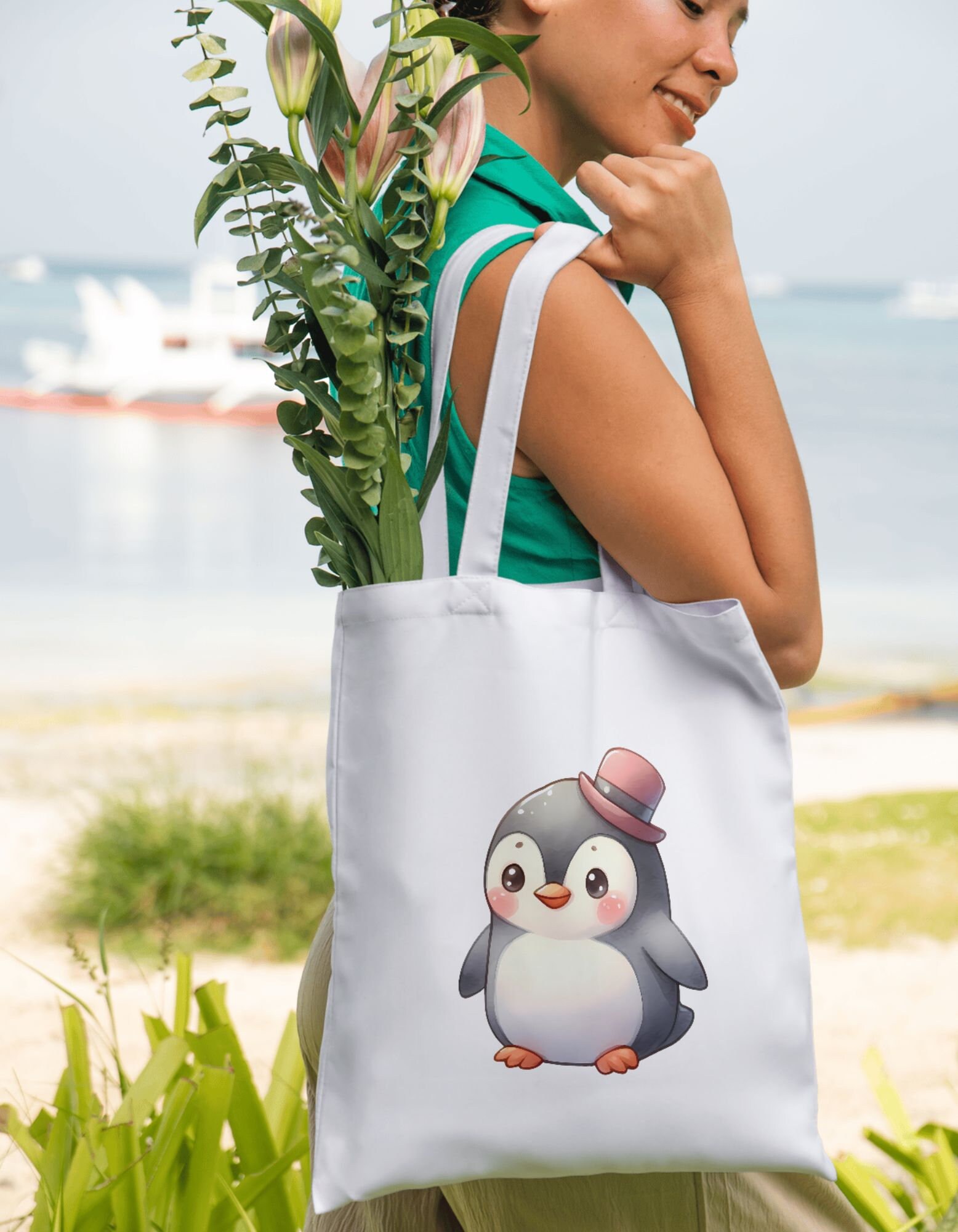 Charming Baby Penguin Digital Art - Perfect for Custom Merchandise - Etsy