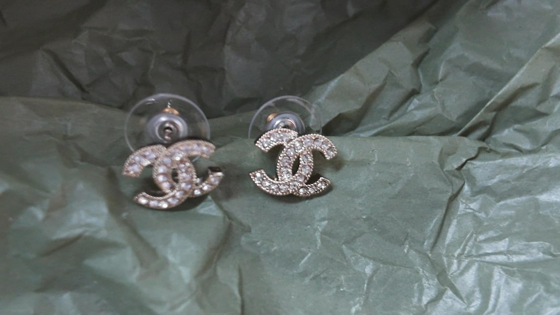 Retro Chanel Earrings - Etsy Australia