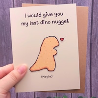 Funny Chicken Nugget Birthday Card | Nugs and Kisses on Your Birthday ...