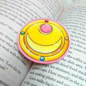 Sailor Moon Brooch Sticker | Magical Girl Anime Sticker | Sailor Scout ...