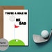 Golf-themed Father's Day Card - Printable Digital Download - Perfect ...