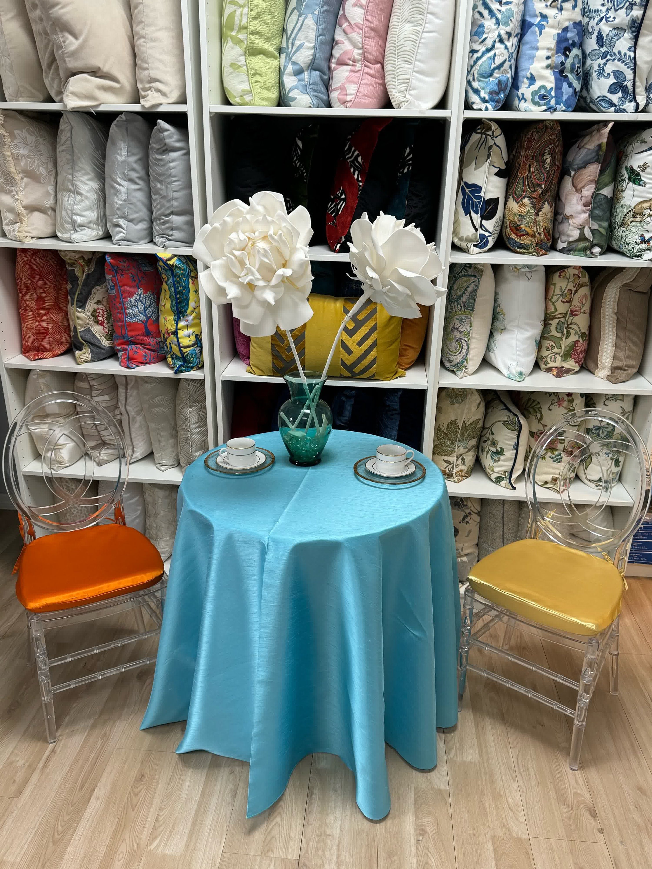 Bridal Satin Chair Pad Cover - Etsy