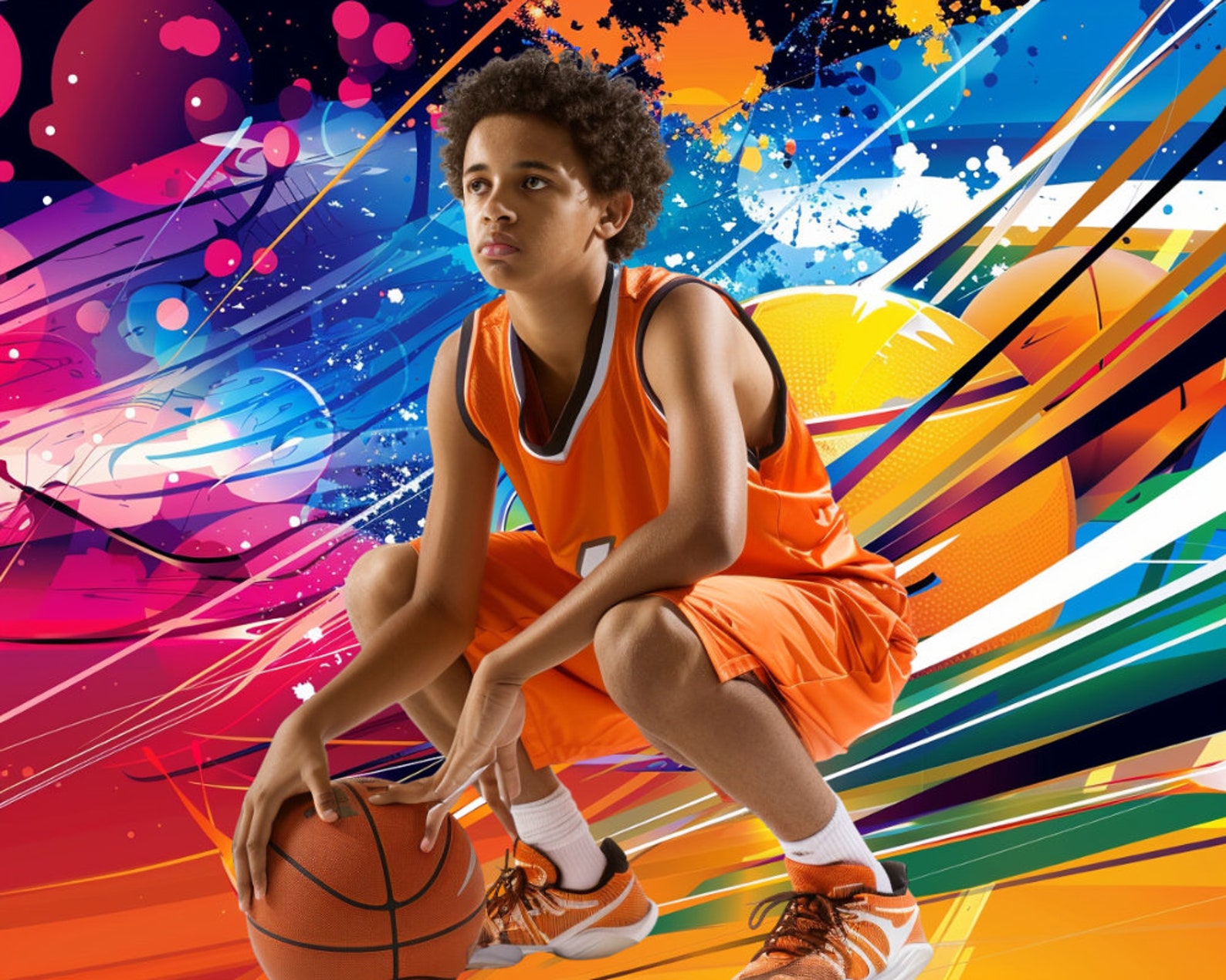 169 Basketball Backgrounds for Sport Banner / Basketball Digital ...