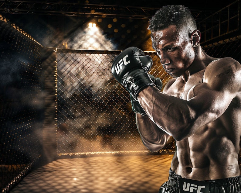 Boxing & MMA Digital Backdrops: 115 Sports Photography Backgrounds ...